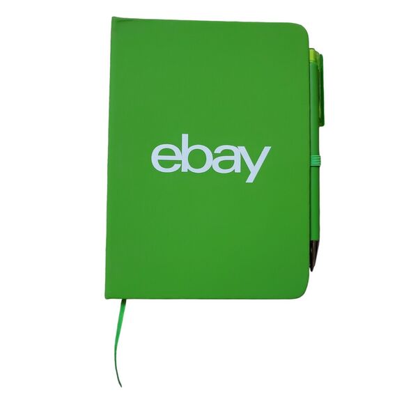 TaskRight | Art | Ebay Logo Lined Notebook Green New Limited Edition To ...